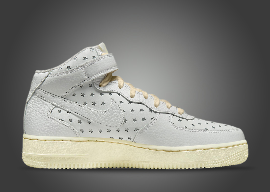 This Nike Air Force 1 Mid Is Dressed In Stars - Sneaker News