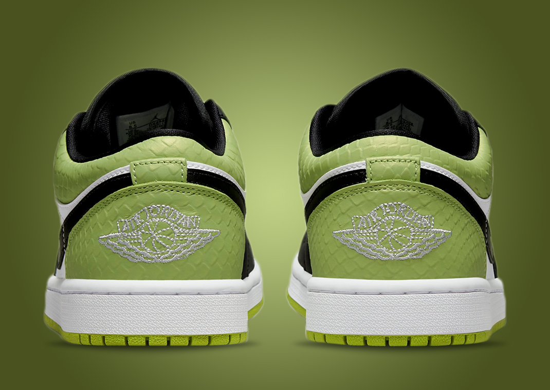 Alligator Skin Covers This Air Jordan 1 Low - Sneaker News