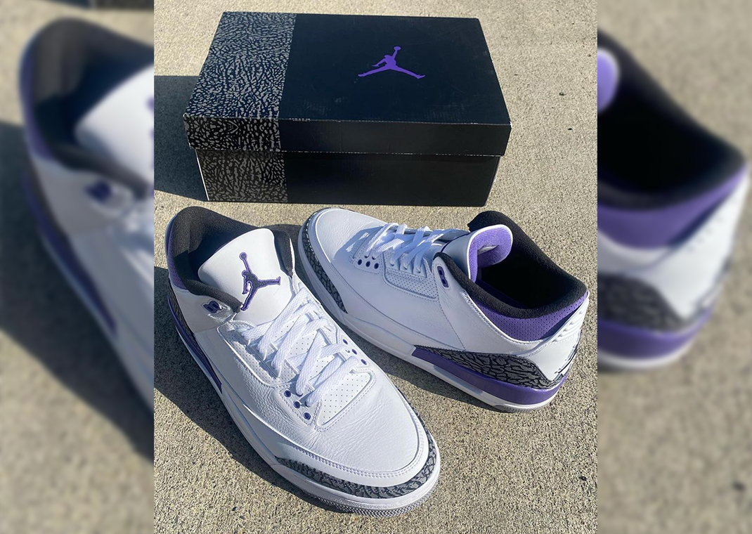 The Air Jordan 3 Appears In Dark Iris - Sneaker News