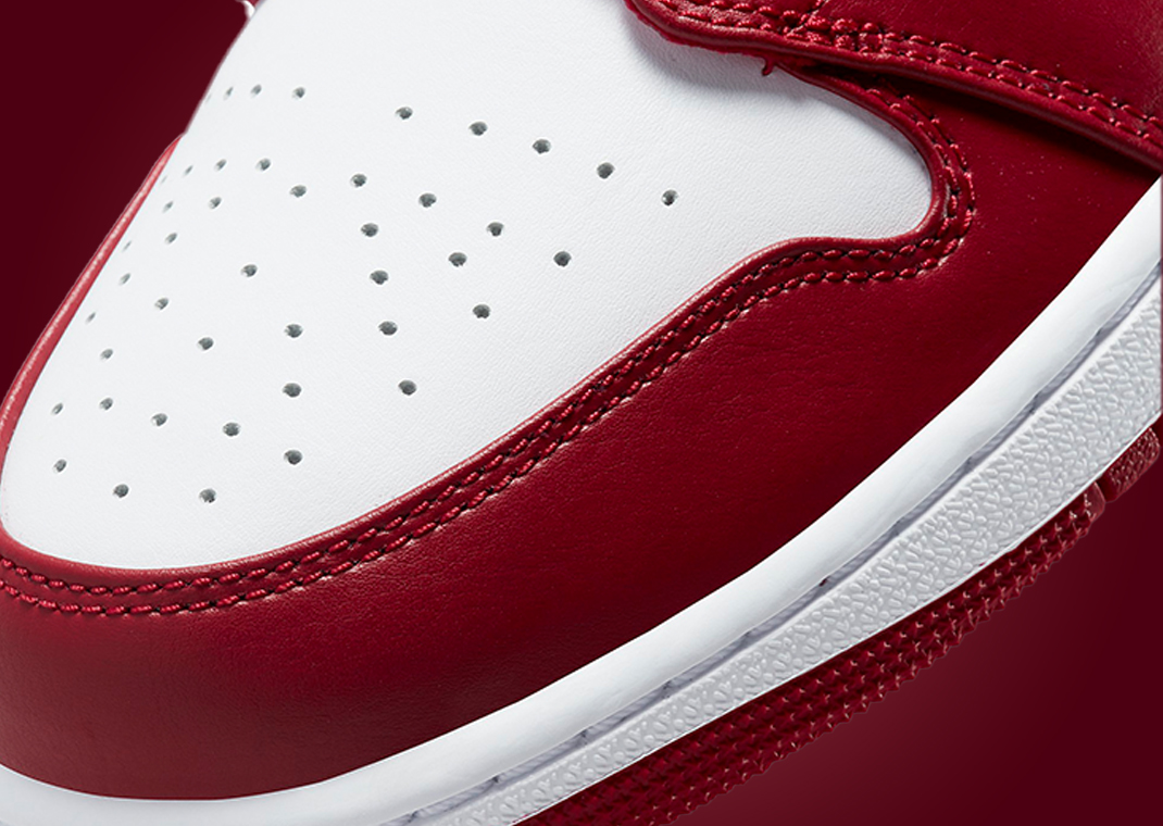 Cardinal Red Comes To The Air Jordan 1 Low - Sneaker News