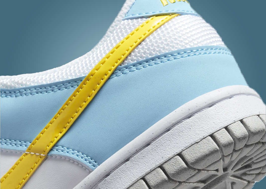 This Kids Exclusive Nike Dunk Low Borrows From Homer Simpson - Sneaker News