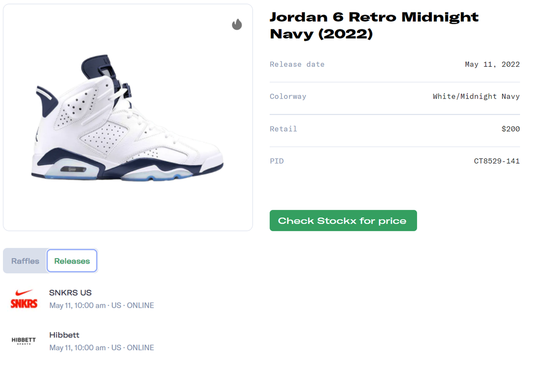 Where To Buy The Air Jordan 6 Midnight Navy - Sneaker News