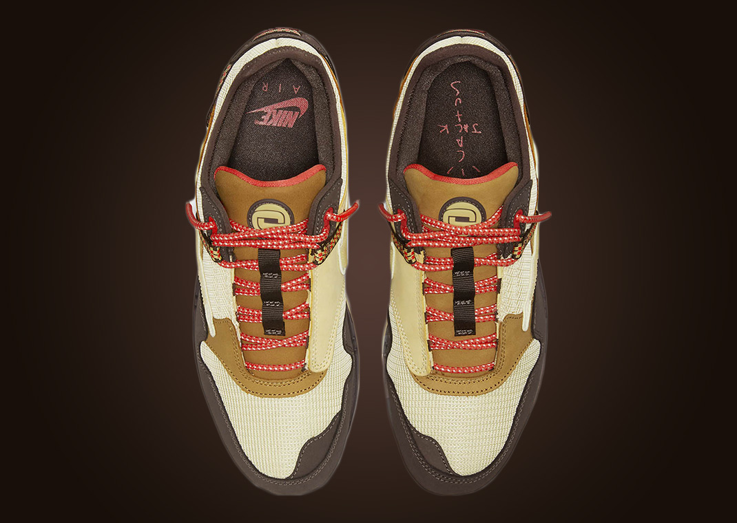 Official Look Travis Scott x Nike Air Max 1 Baroque Brown - Sneaker News