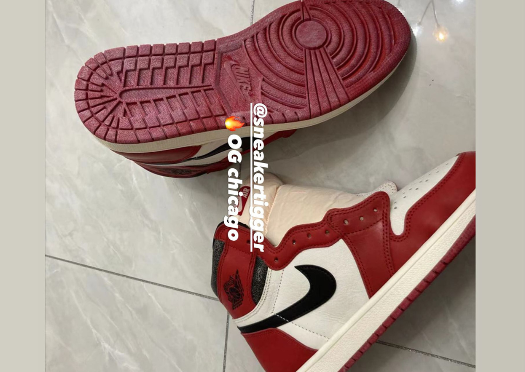 Official Look At The Air Jordan 1 Chicago Reimagined Lost & Found ...