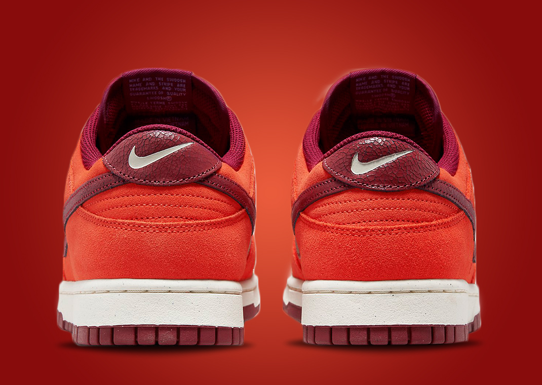 The Nike Dunk Low Appears With An Orange Suede Upper - Sneaker News