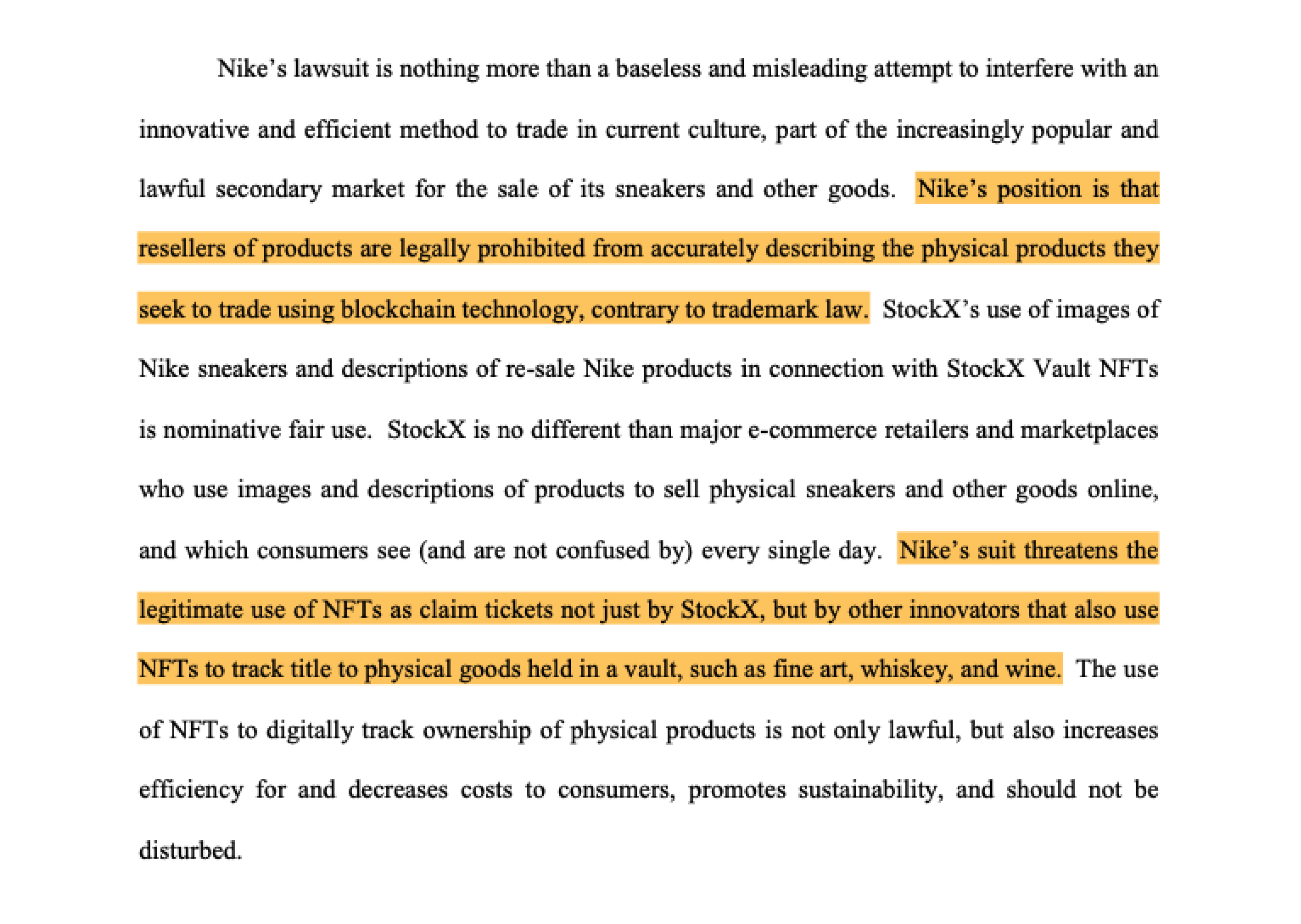 StockX Fires Back at Nike In Sneaker NFT Lawsuit - Sneaker News