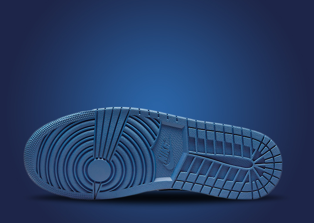 True Blue Accents This Air Jordan 1 Low - Sneaker News