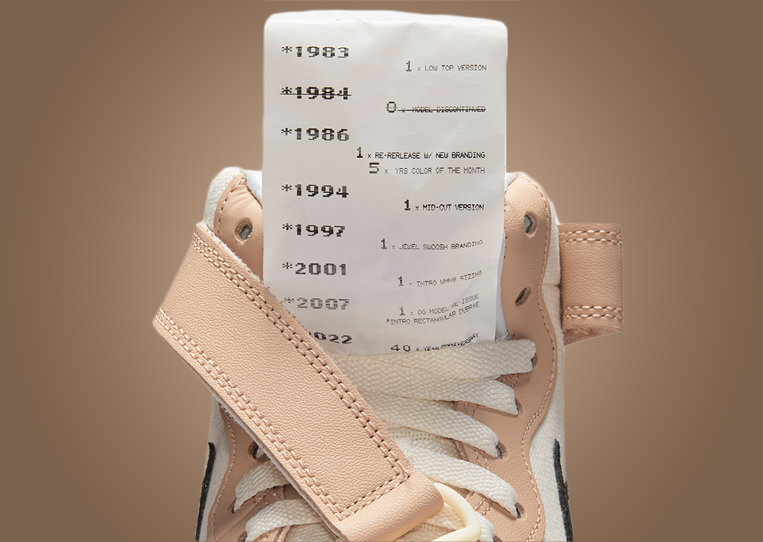 Keep Track Of AF1 History On This Nike Air Force 1 Mid - Sneaker News