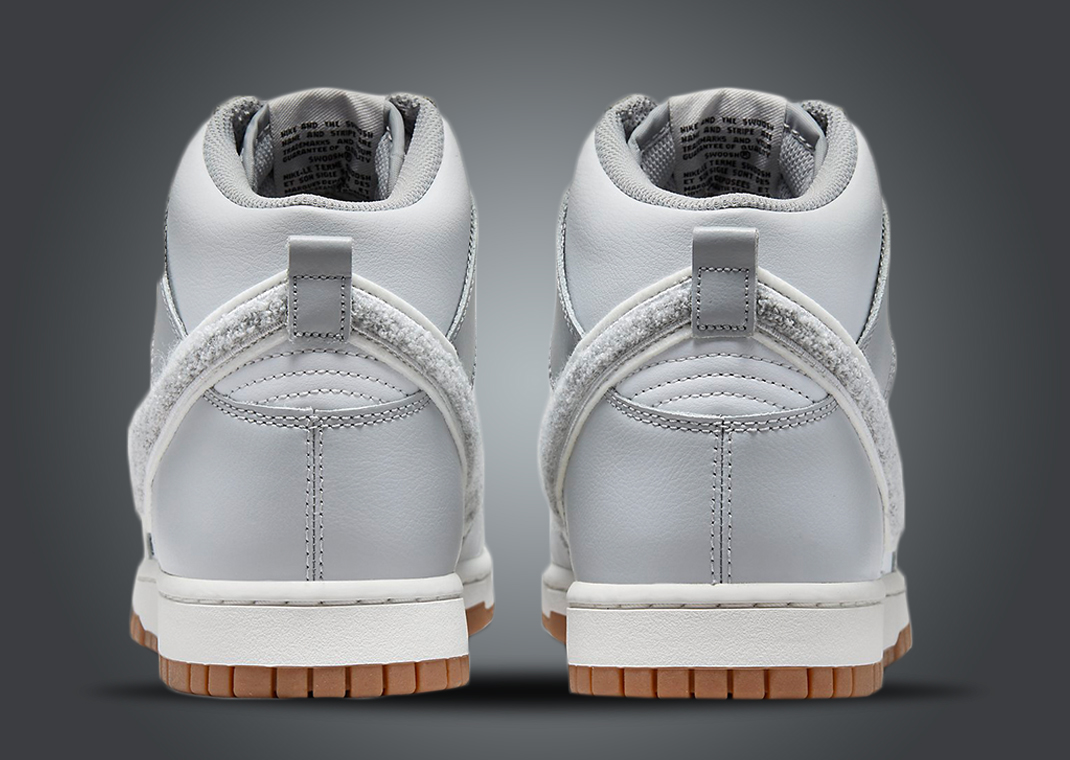 This Nike Dunk High University Comes In Light Smoke Grey - Sneaker News