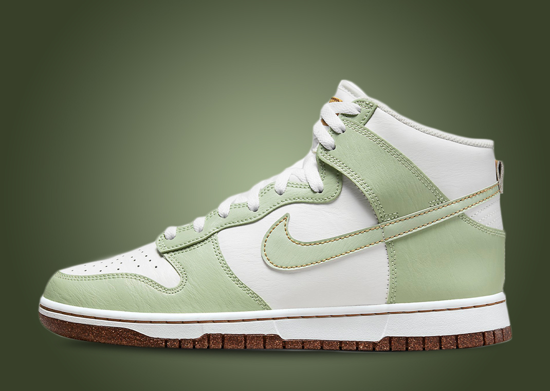 This Nike Dunk High Comes In Shades Of Honeydew - Sneaker News