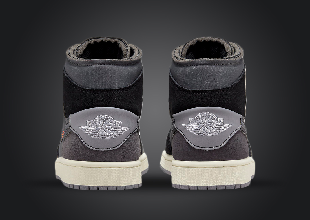The Air Jordan 1 Mid Inside Out Appears In Black - Sneaker News