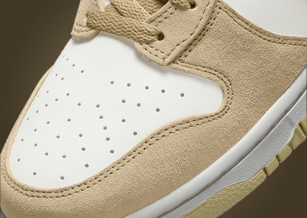 Tan Suede Accents This Nike Dunk High - Sneaker News