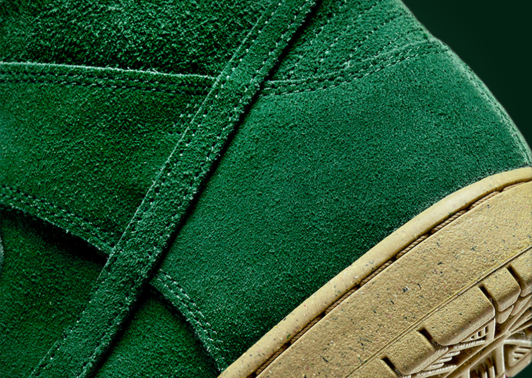 This Nike SB Dunk High Decon Gets Covered In Green Suede - Sneaker News