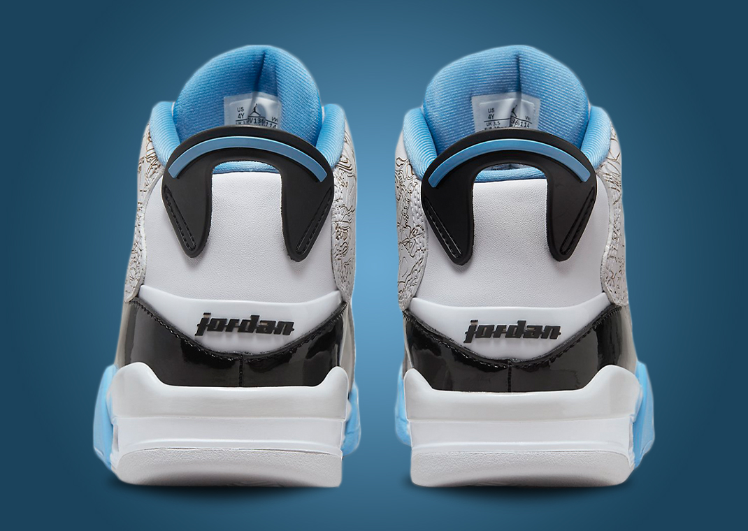 Legend Blue Accents This Jordan Dub Zero - Sneaker News