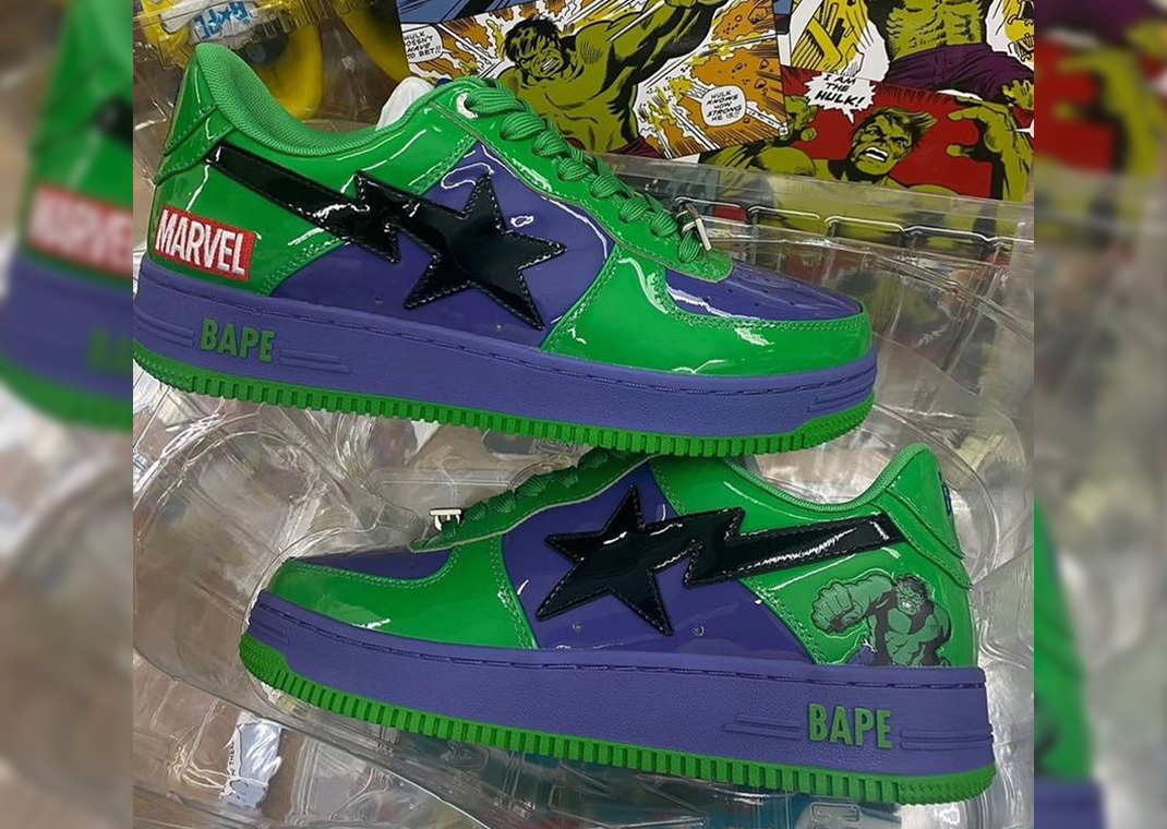 Marvel And BAPE Are Collaborating Once Again - Sneaker News