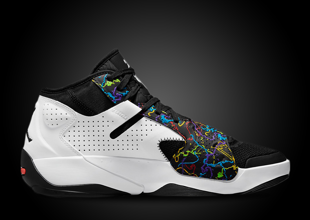 This Jordan Zion 2 Gets Covered In Multi-Color - Sneaker News