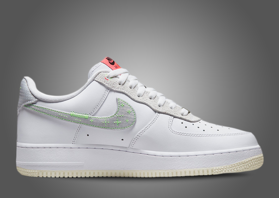 Pink Neon Accents Hit This Nike Air Force 1 Low - Sneaker News