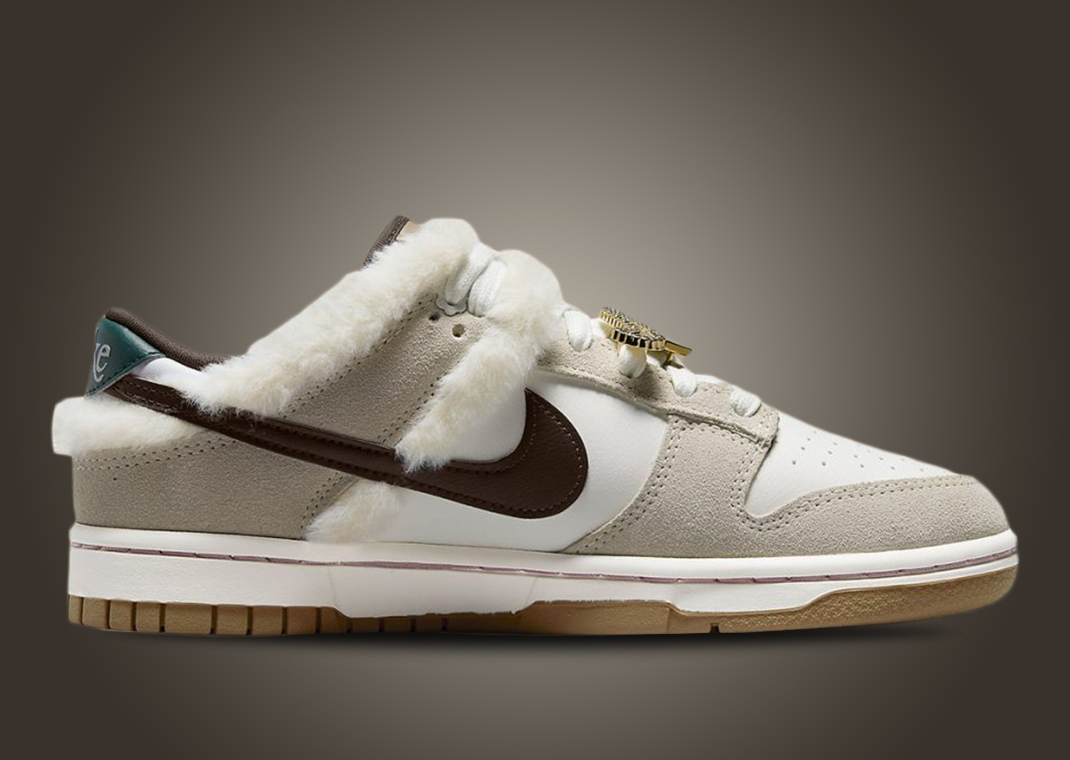 Get Ready To Turn Heads This Season With The Nike Dunk Low Fur & Bling ...