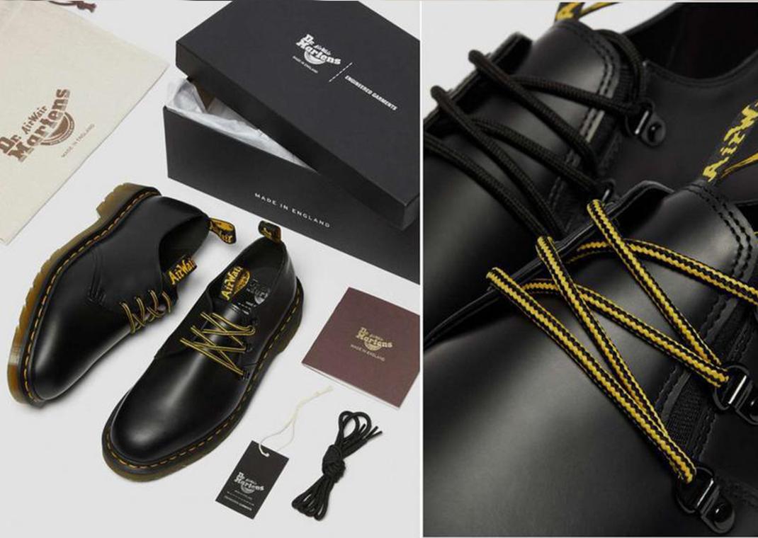 Engineered Garments Reworks The Classic 1461 Boot From Dr. Martens ...