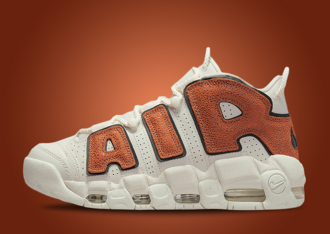 Basketball-Inspired Textures Hit This Nike Air More Uptempo - Sneaker News