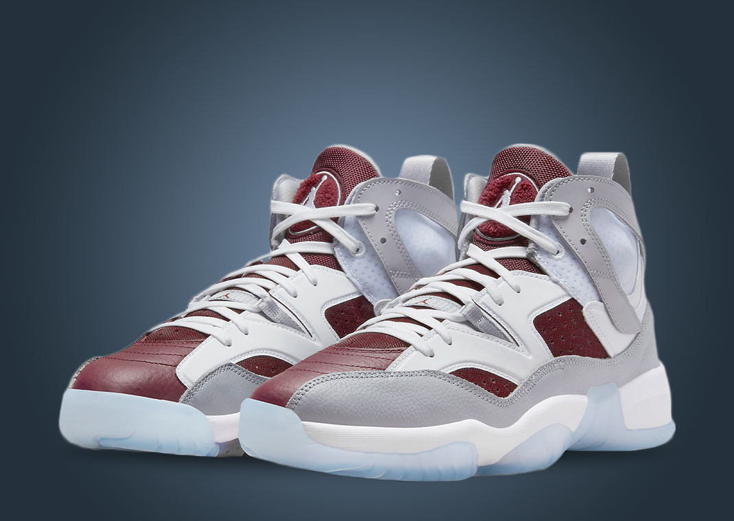 Cherrywood Red Accents Appear On The Jordan Two Trey - Sneaker News