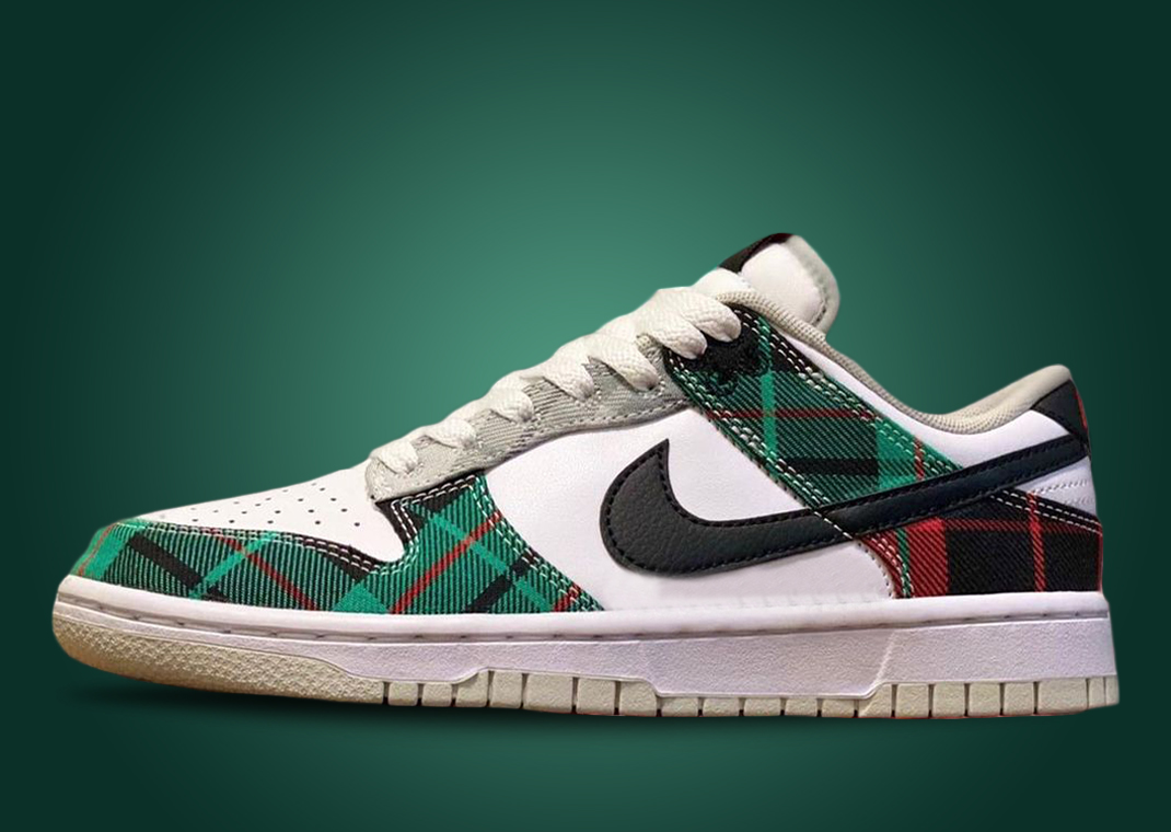Plaid Patterns Make Their Way To This Nike Dunk Low Premium - Sneaker News