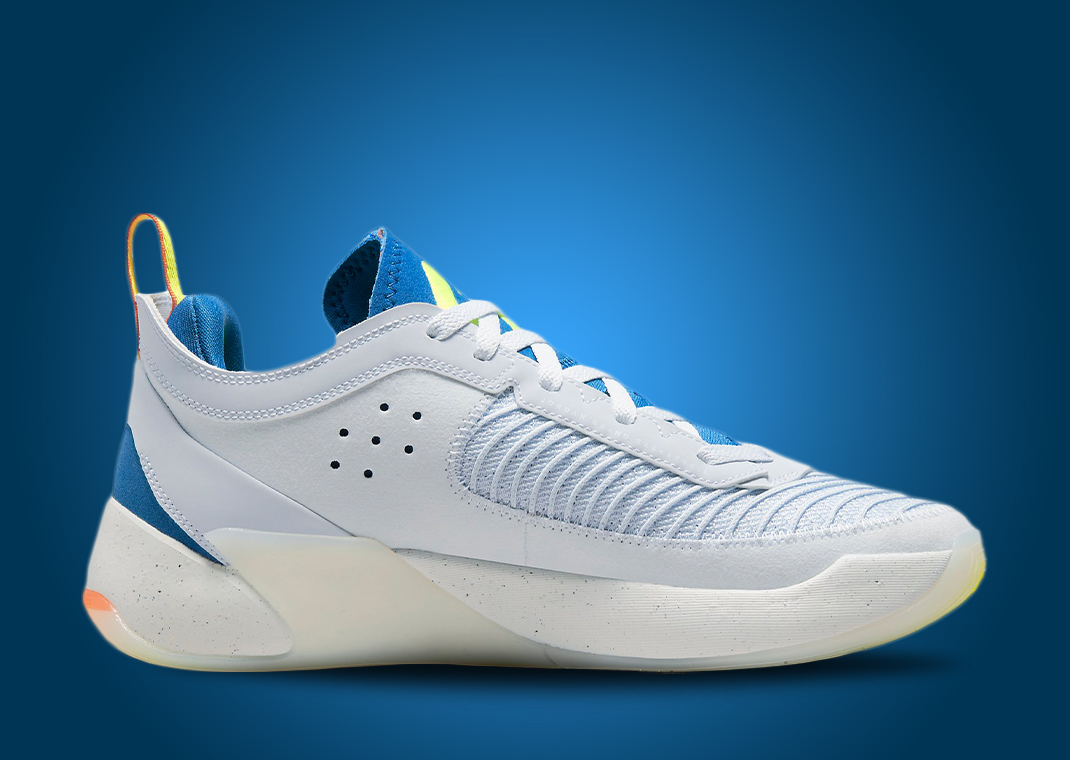 The Jordan Luka 1 Football Grey Dark Marina Blue Pays Homage To Real ...