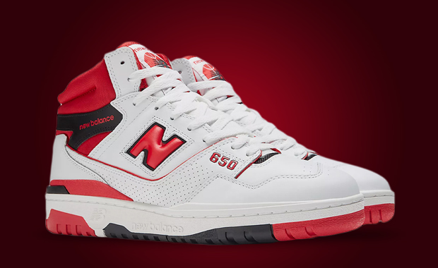 White And Red Grace This New Balance 650 - Sneaker News