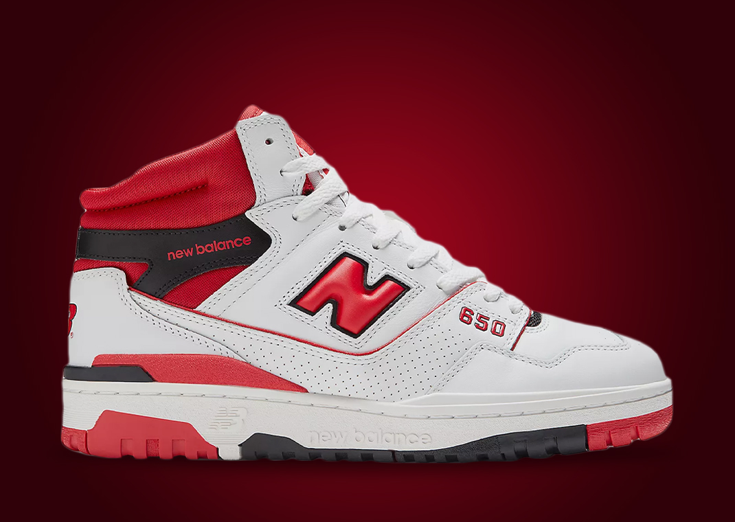 White And Red Grace This New Balance 650 - Sneaker News