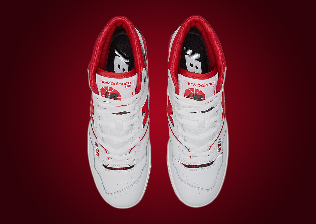 White And Red Grace This New Balance 650 - Sneaker News