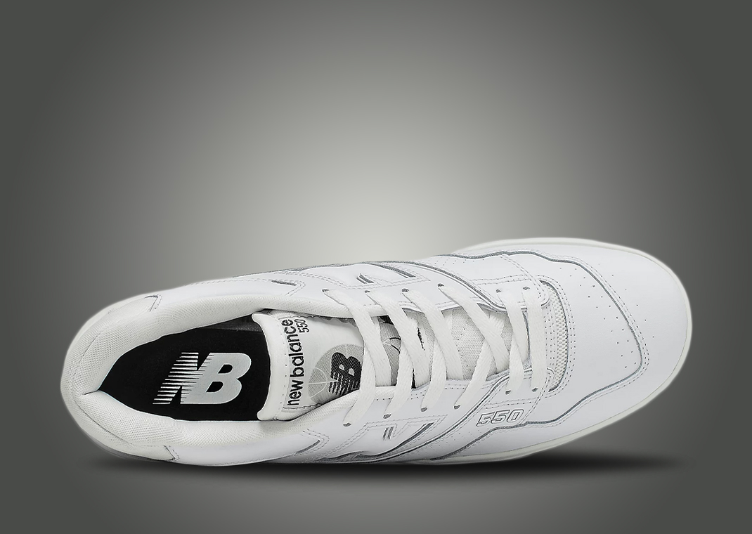 All-White Appears On This New Balance 550 - Sneaker News