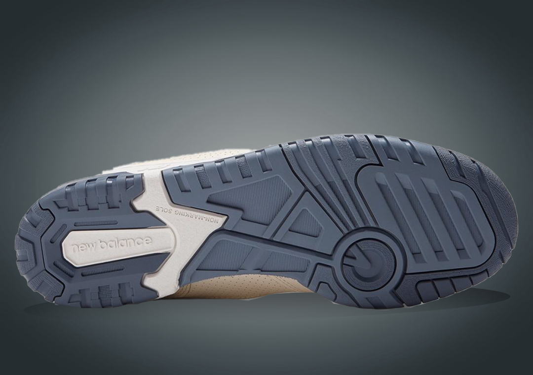 The New Balance 550 Arrives In A Beige Vintage Indigo Colorway ...