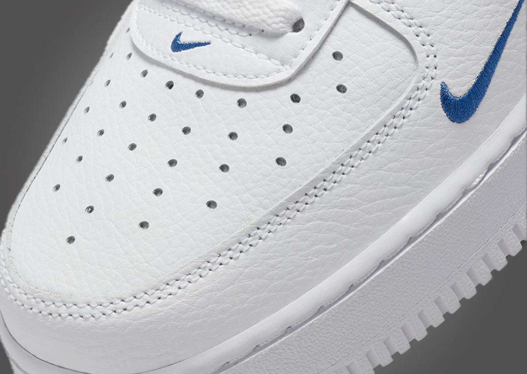Dark Marina Blue Accents Hit The Nike Air Force 1 LV8 - Sneaker News