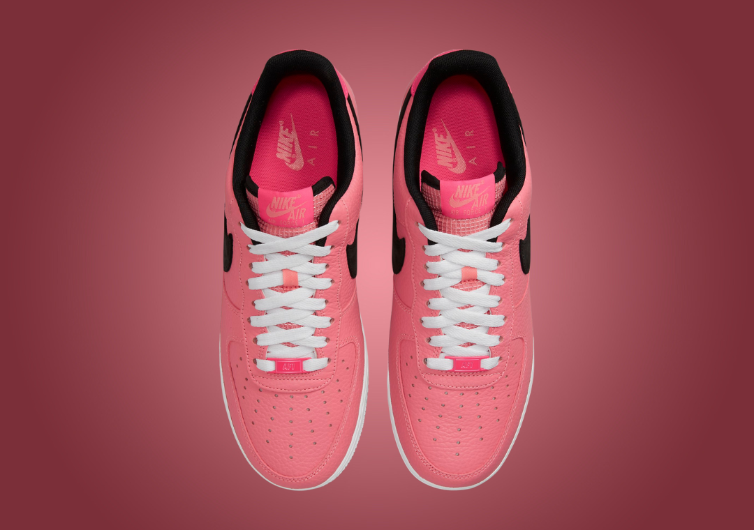 Pink Gaze Covers This Nike Air Force 1 Low - Sneaker News