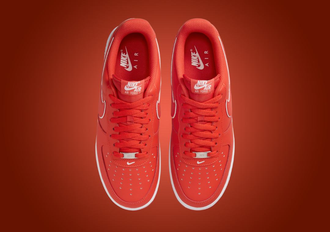 Fiery Hot Hues Burn On The Nike Air Force 1 Low Picante Red - Sneaker News