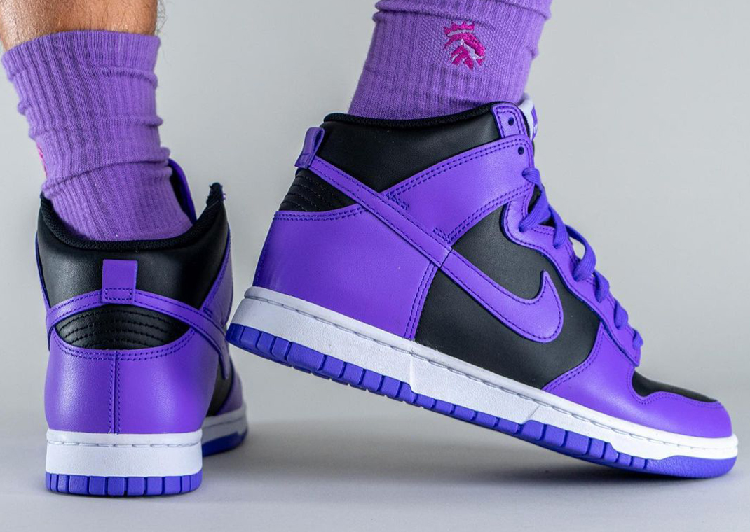 Nike Brings TCU Colors To This Nike Dunk High Retro BTTYS - Sneaker News