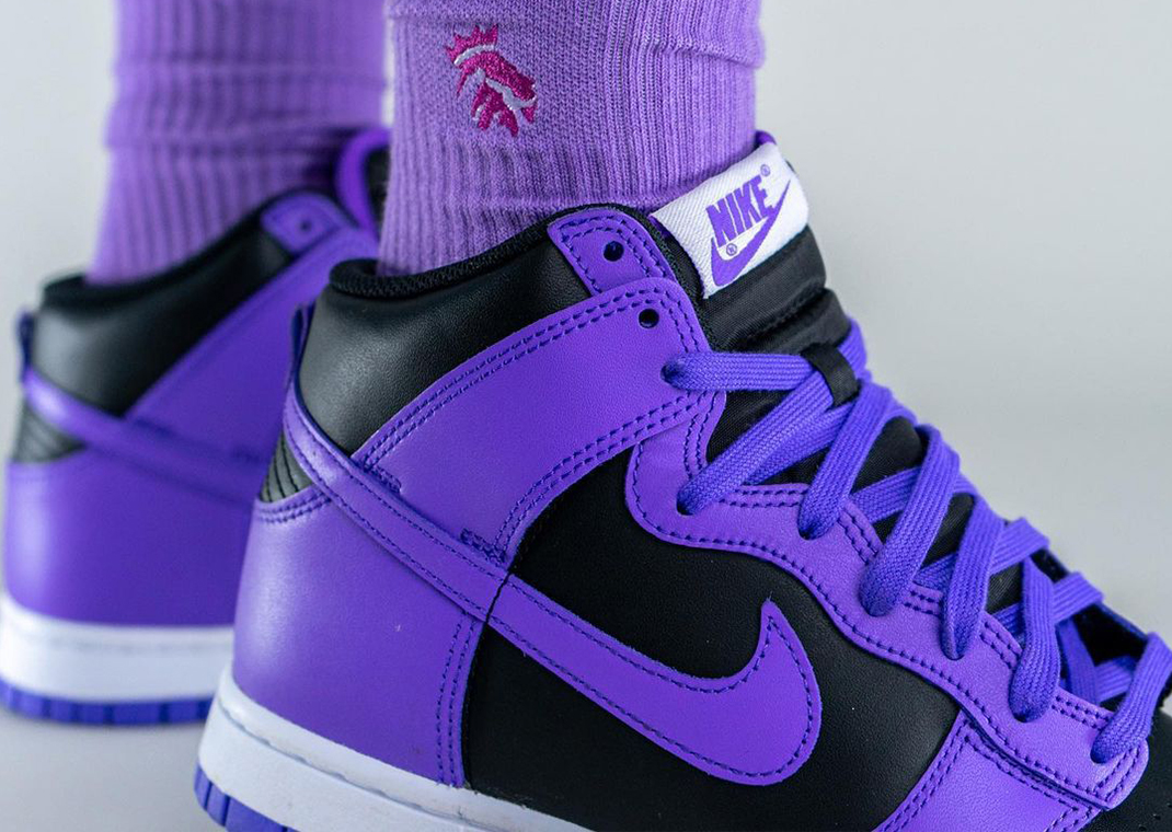 Nike Brings TCU Colors To This Nike Dunk High Retro BTTYS - Sneaker News
