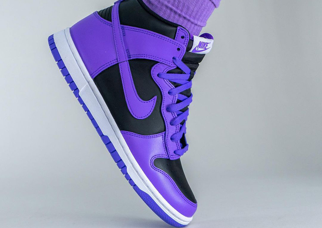 Nike Brings TCU Colors To This Nike Dunk High Retro BTTYS - Sneaker News