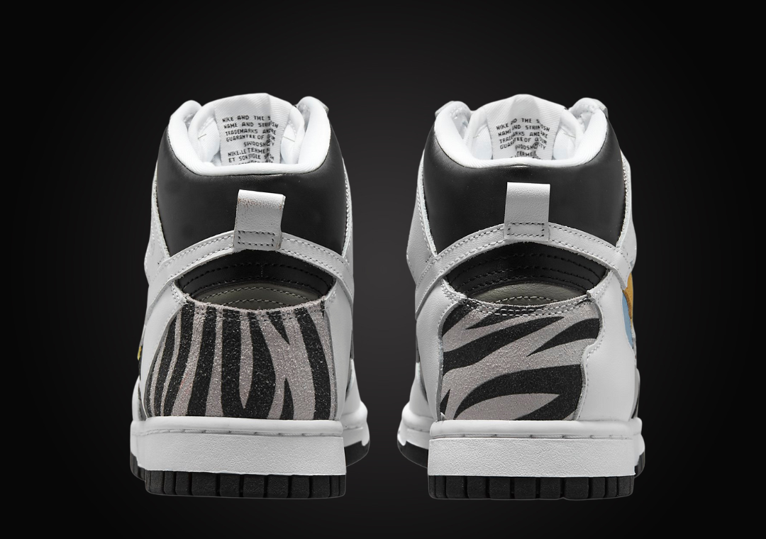Reverse Panda Vibes Land On This Nike Dunk High See-Thru - Sneaker News
