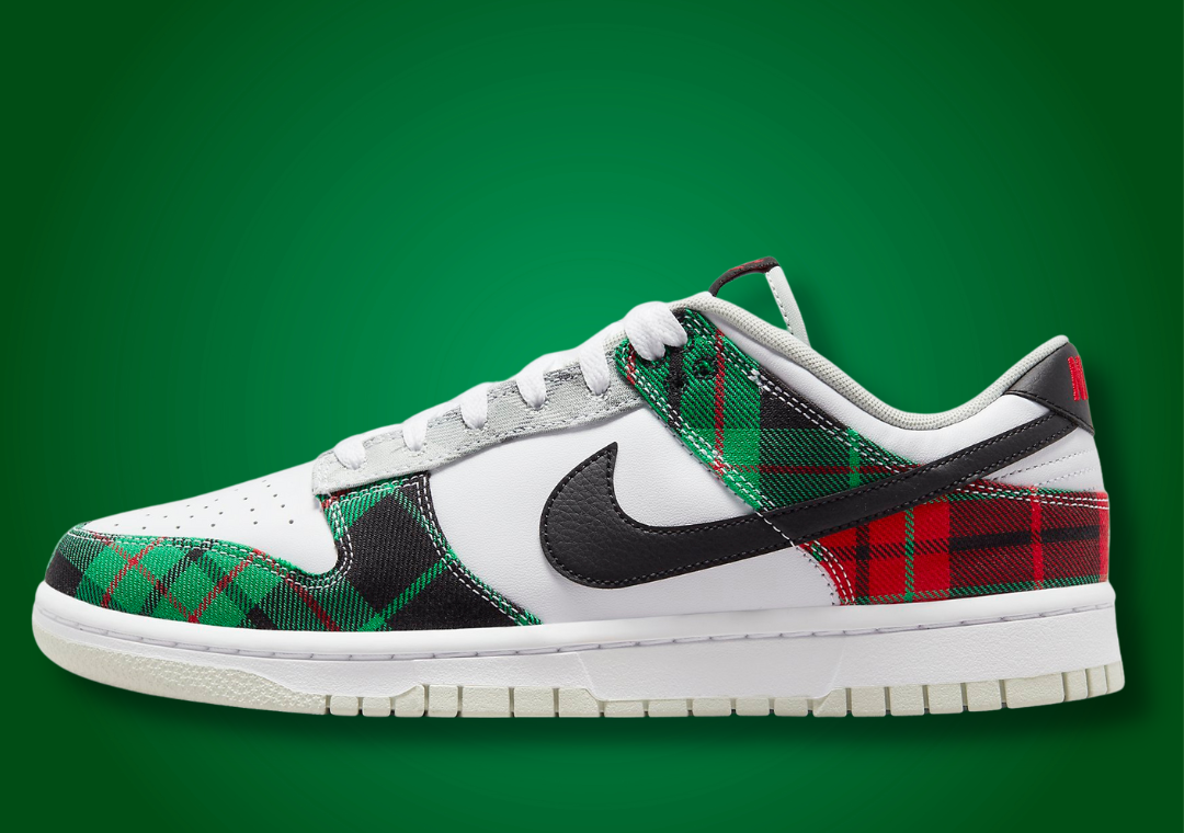 Plaid Patterns Make Their Way To This Nike Dunk Low Premium - Sneaker News