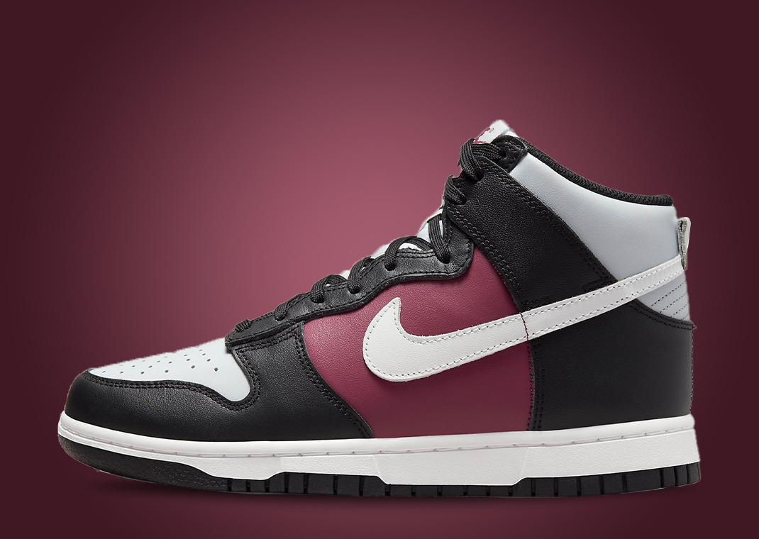 Nike's Dunk High Black Summit White Rosewood Elevates The Panda ...