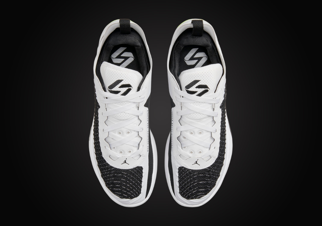 Luka Dončić Goes Monochrome For The Jordan Luka 1 White Black - Sneaker ...