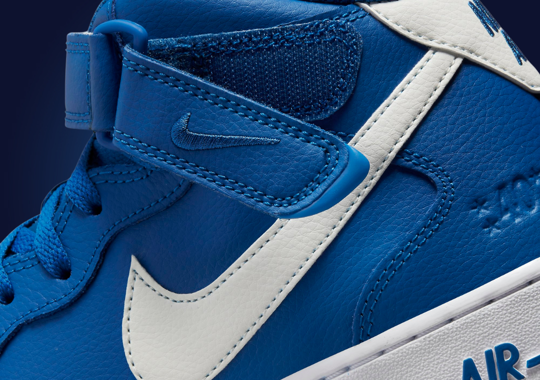 Nike's Air Force 1 Mid 40th Anniversary Blue Jay Was Made For Swoosh ...