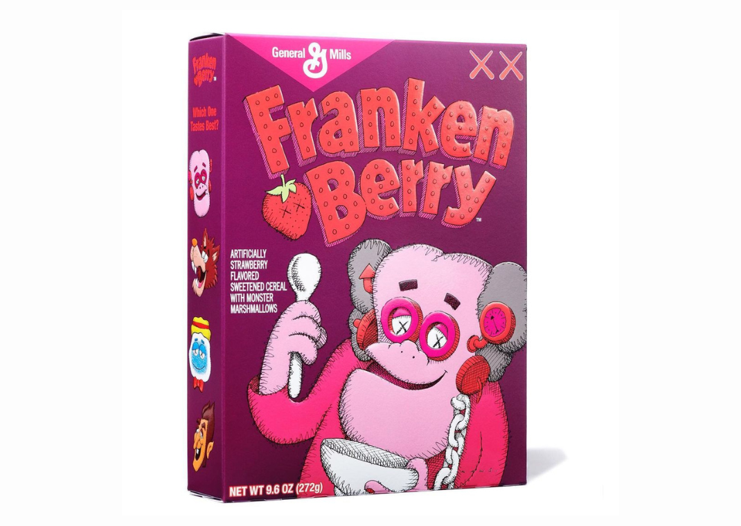 KAWS To Release Exclusive Monsters Cereal Items On His Website ...