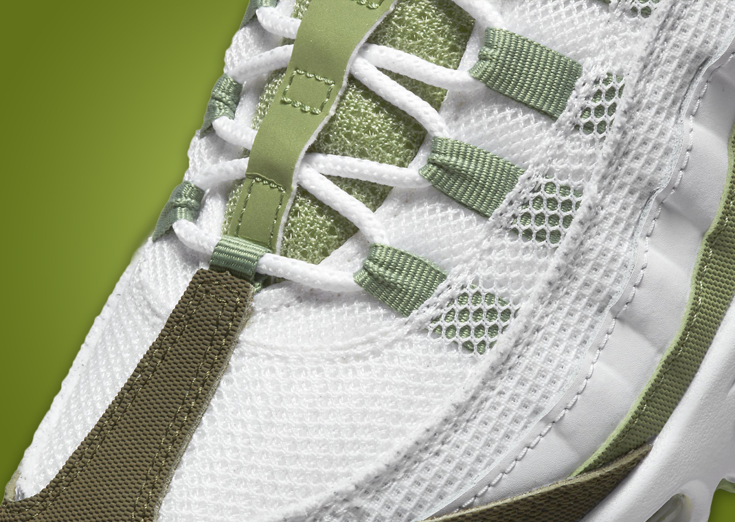 Green Shades Mix With White To Create This Nike Air Max 95 - Sneaker News