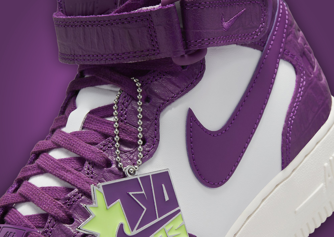 Premium Croc Detailing Hits The Nike Air Force 1 Mid LX Tokyo Viotech ...