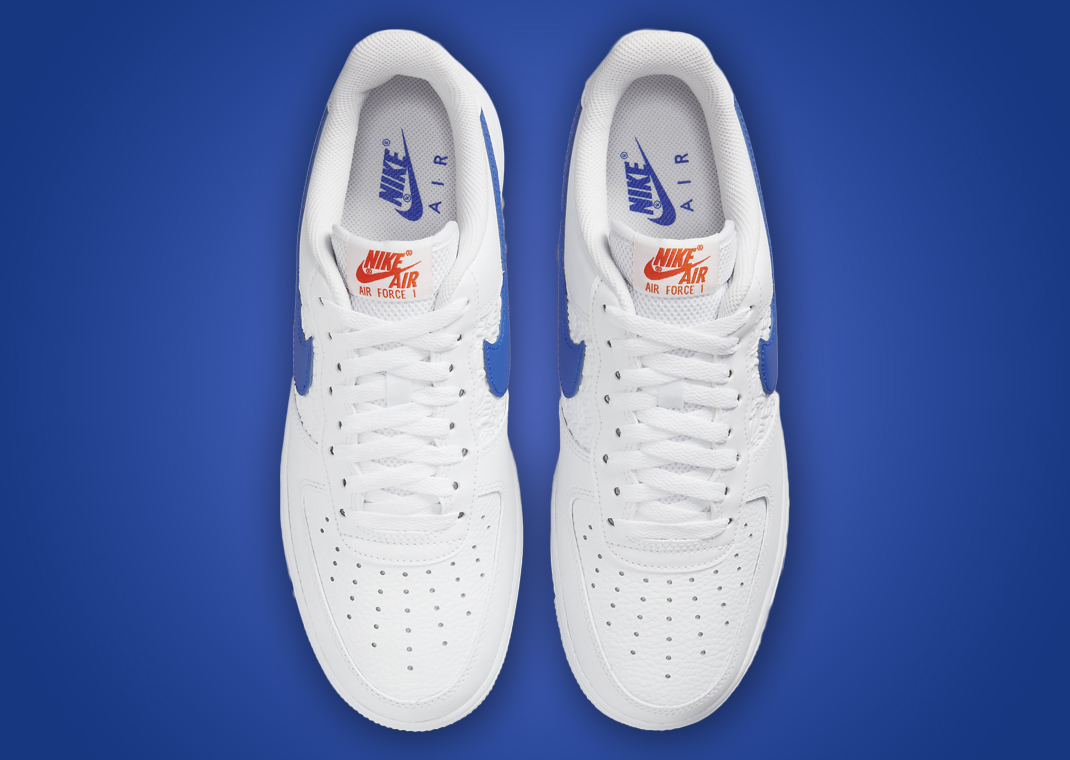 Game Royal Swooshes Shoot Through The Nike Air Force 1 Low Hoops ...