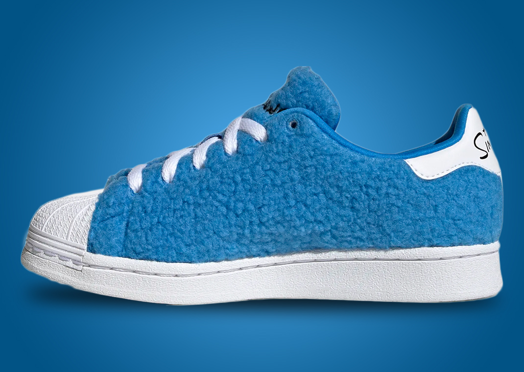 Marge's Big Blue Hair Takes Over The Simpsons x adidas Superstar ...