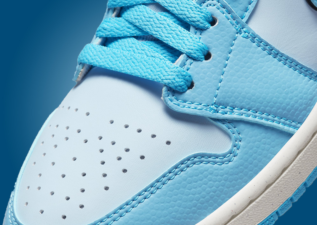 Icy Blue Hues Take Over This Air Jordan 1 Mid