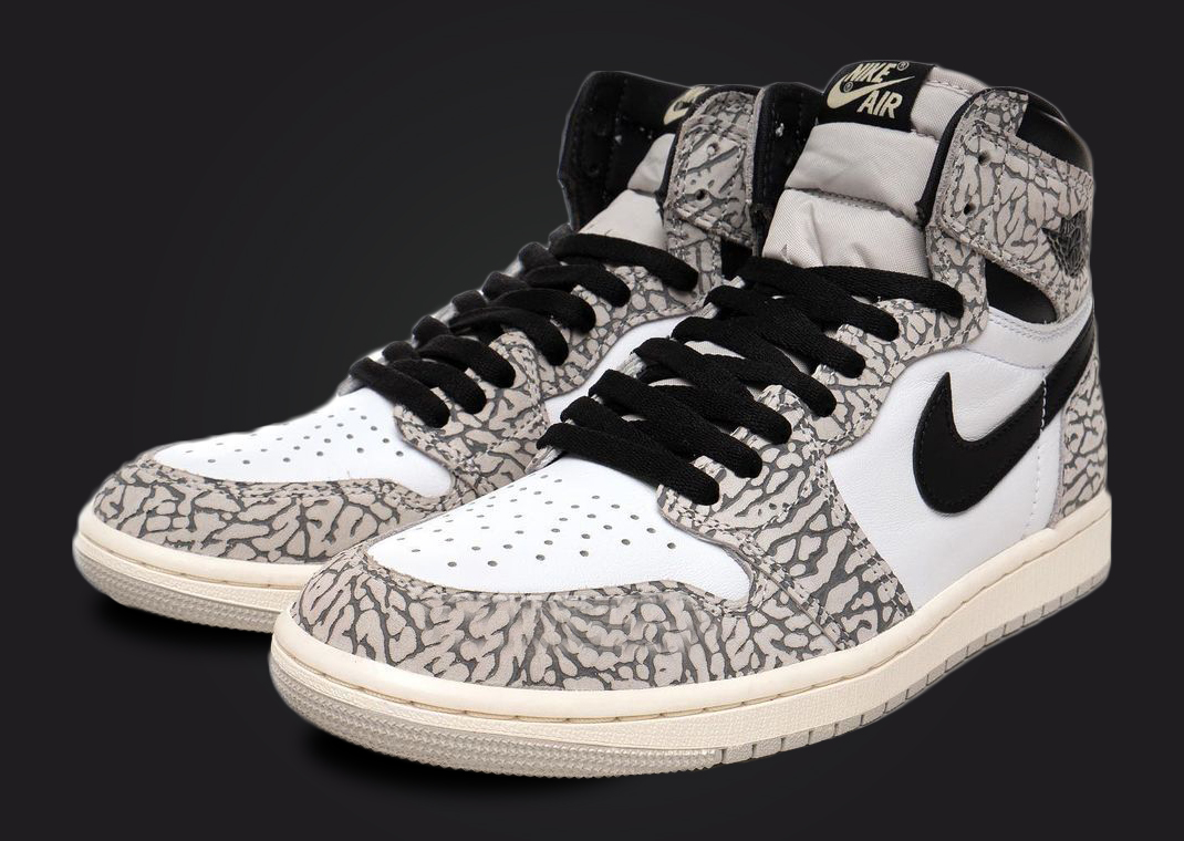 Official Look At The Air Jordan 1 High Elephant Print